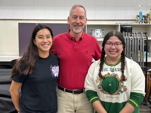 Mia Manzo, HannahMarie Tokiwa, and All American D-Day Band Director ...